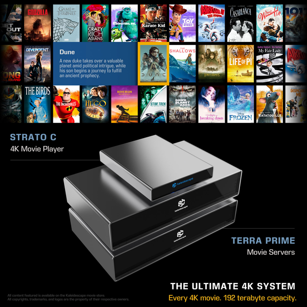 Kaleidescape The Ultimate 4K System