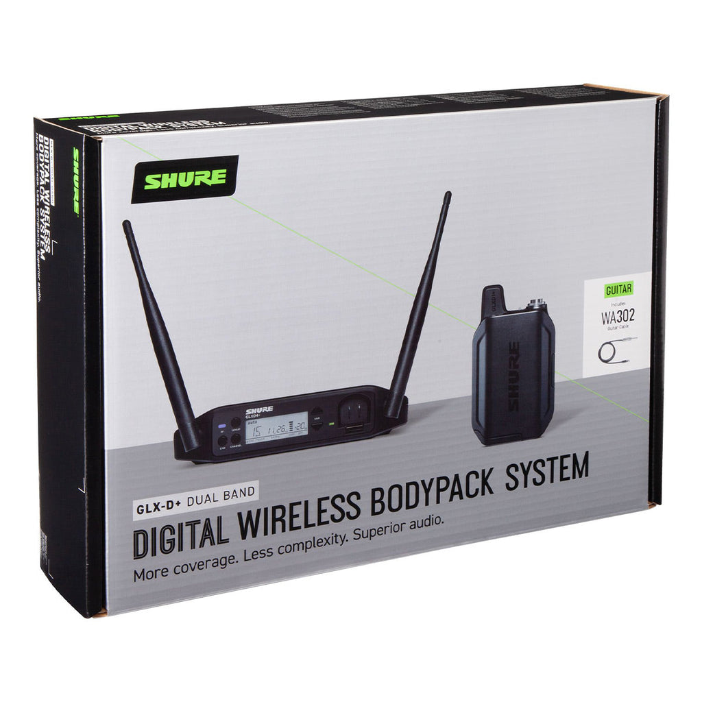 Shure GLXD14+-Z3 Dual Band Wireless System with GLXD4+ Tabletop Receiv