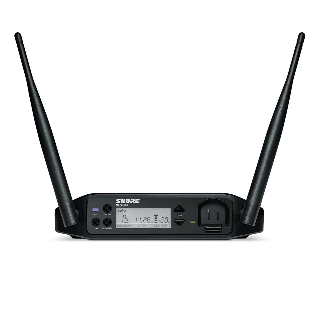 Shure GLXD14+-Z3 Dual Band Wireless System with GLXD4+ Tabletop Receiv