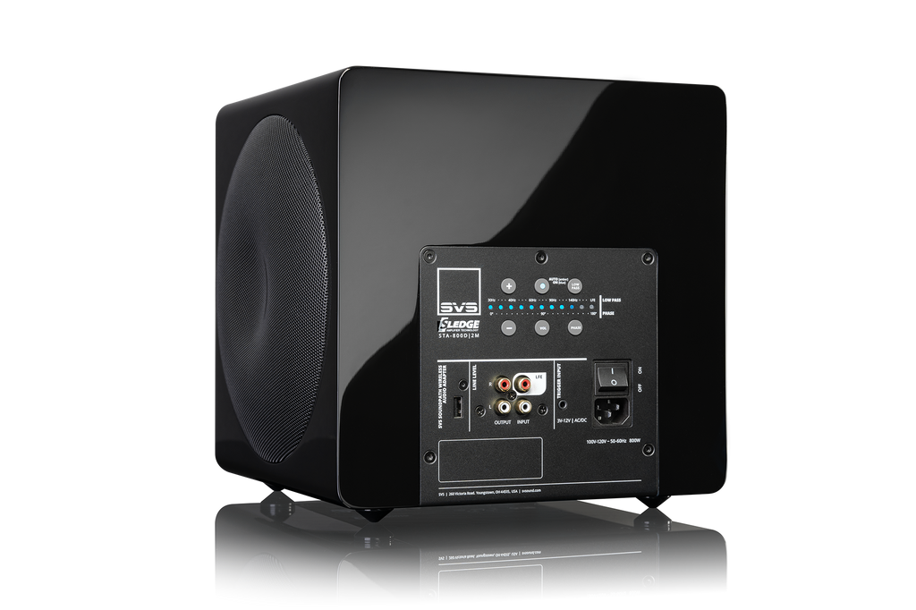 SVS 3000 Micro Sealed Subwoofer with Fully Active Dual 8 Inch Drivers