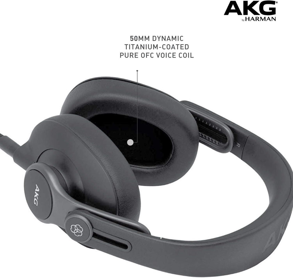 AKG Pro Audio K371 Closed Back Foldable Professional Studio Headphones