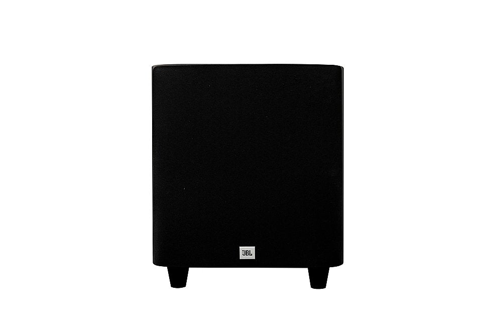 JBL Studio 650P 10 Inch 250W Powered Subwoofer -Each (Dark Wood)