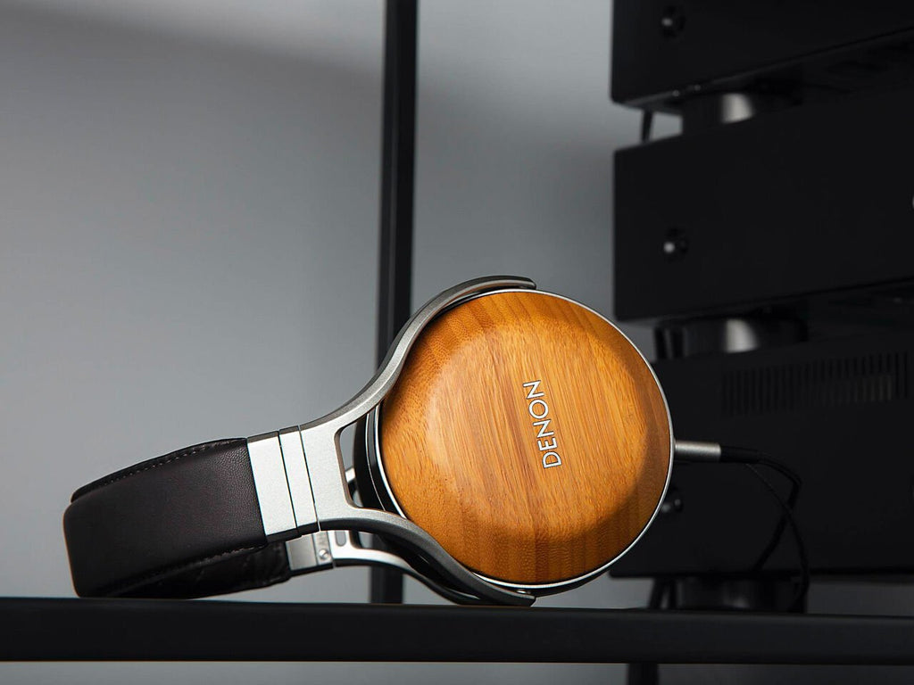 Denon AH-D9200 Premium Over Ear Headphones (Bamboo)