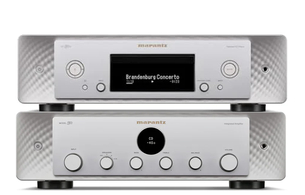 Marantz MODEL 50 Integrated Amplifier Bundle With Marantz CD 50n CD Pl
