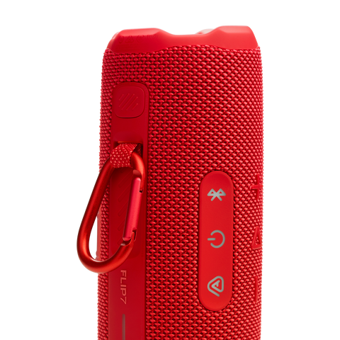 JBL Flip 7 Waterproof Portable Speaker Bundle with gSport Carbon Fiber