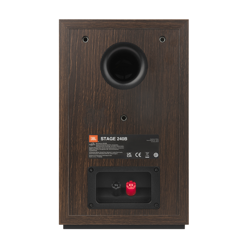 JBL Stage 2 240B 2-Way Dual 4.5 Inch Bookshelf Speaker (Pair)