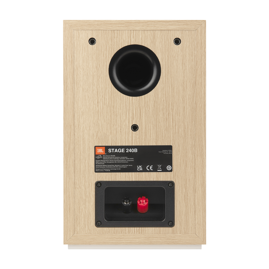 JBL Stage 2 240B 2-Way Dual 4.5 Inch Bookshelf Speaker (Pair)