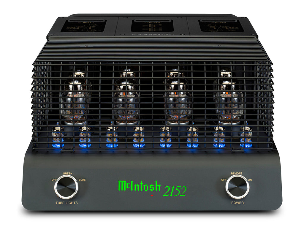 McIntosh MC2152 70th Anniversary 2-Channel Vacuum Tube Amplifier (Blac