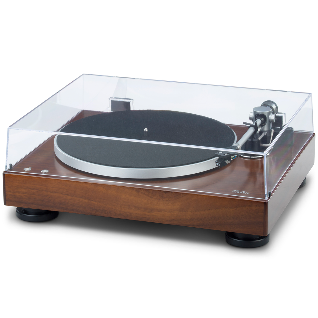 Music Hall Classic Turntable with MH Spirit Cartridge (Dark Wood)