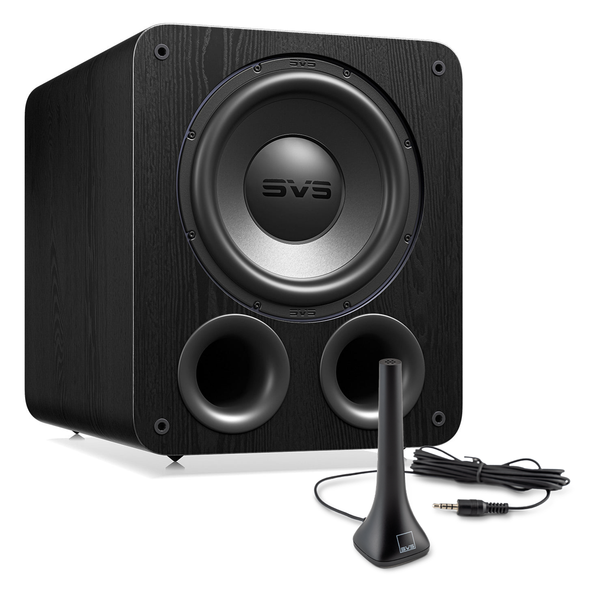 SVS PB-3000 R|Evolution 13" Ported Subwoofer Bundle with Auto EQ Mic