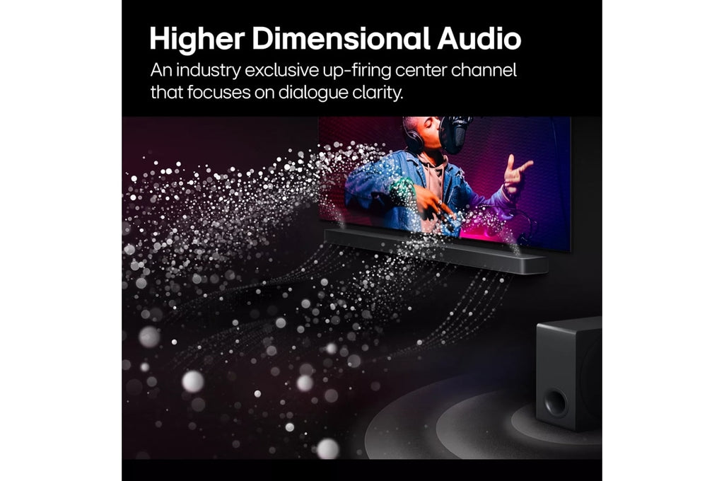 LG S95TR Soundbar for TV with Wireless Dolby Atmos and Rear Speakers 9