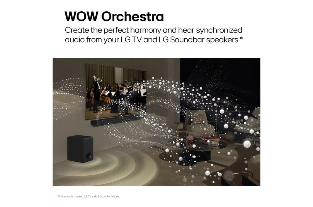 LG S95TR Soundbar for TV with Wireless Dolby Atmos and Rear Speakers 9