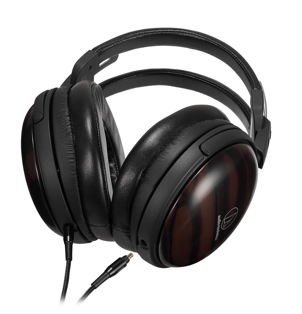 Audio-Technica ATH-AWKT Audiophile Hi-Res Closed Back Dynamic Wooden H