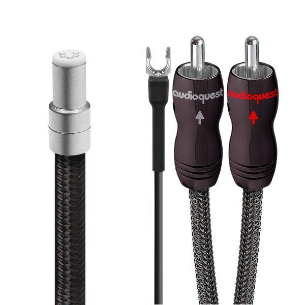 AudioQuest WEL Signature Tonearm JIS > RCA Limited Edition Cable + Gro