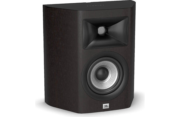 JBL Studio 610 5.25 Inch 2-Way On-Wall Loudspeaker - Pair (Dark Wood)