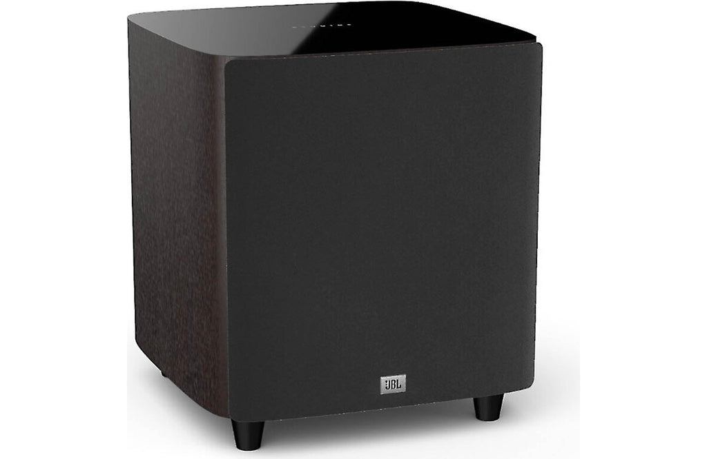 JBL Studio 660P 12 Inch 500W Powered Subwoofer - Dark Wood (Each)