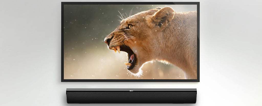 KEF HTF8003 3-Channel Soundbar Speaker - Gloss Black (Each)
