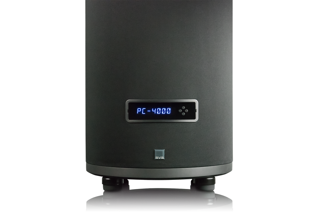 SVS PC-4000 13.5 Inch 1200W Cylinder Subwoofer (Piano Gloss Black)