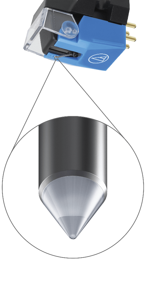 Audio-Technica VM510CB Dual Moving Magnet Conical Stereo Turntable Car