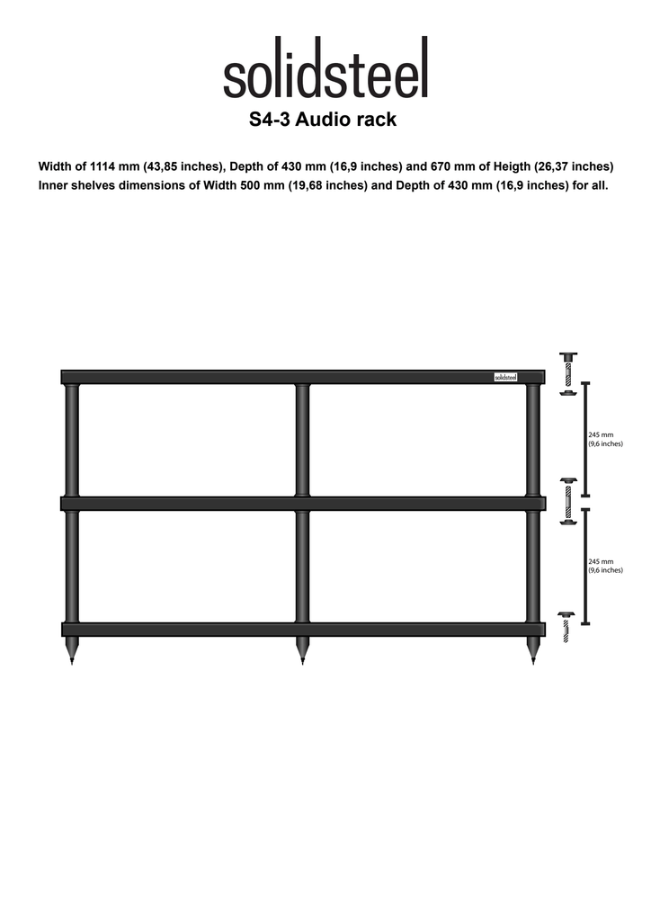 Solidsteel S4 Series Rack