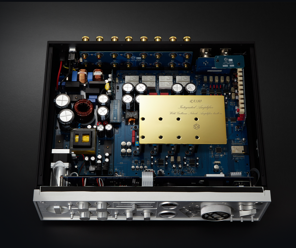 HiFi Rose RA180 Reference Integrated Amplifier with Phono Input (Silve