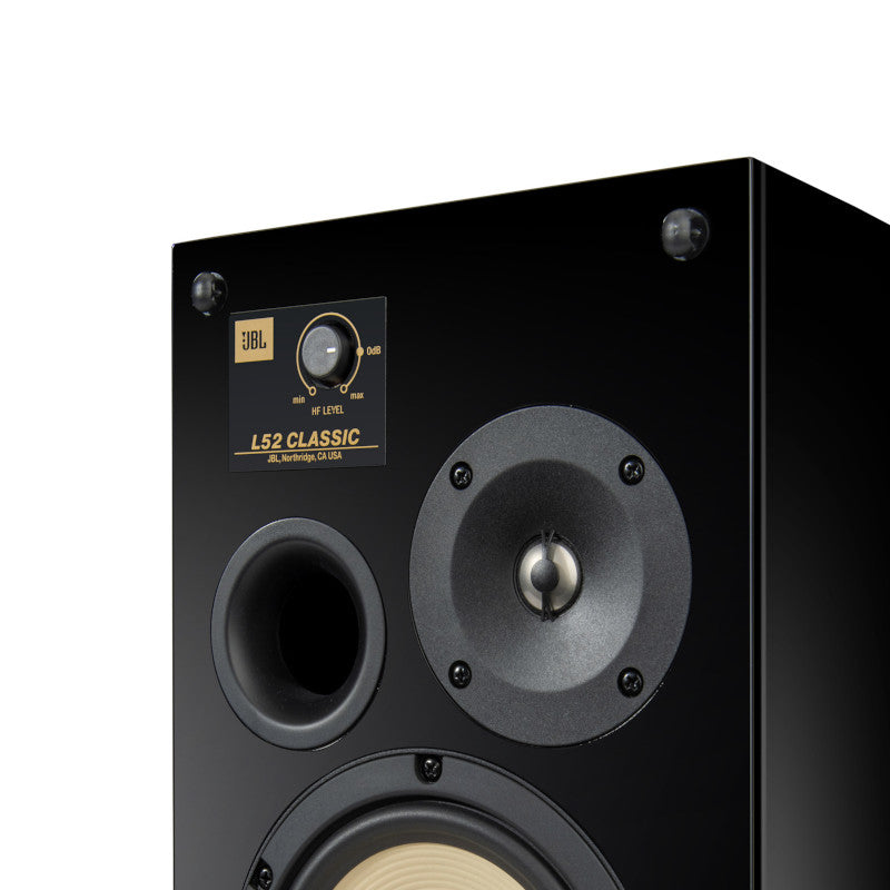 JBL L52 Classic 2-Way Bookshelf Loudspeaker Pair (Gloss Black)