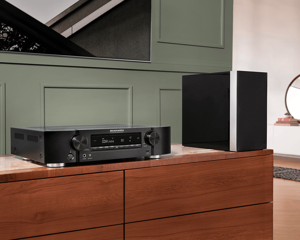 Marantz NR1711 Slim Line 7.2 Channel 8K Ultra HD AV Receiver with HEOS