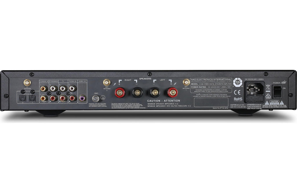 NAD C 338 Entry-Level Integrated Amp - Bluetooth | SKY by Gramophone