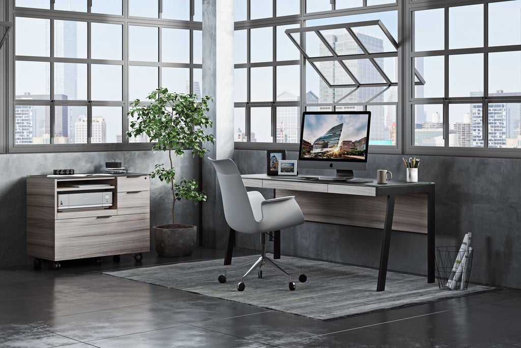BDI Sigma 6901 Desk with Keyboard Drawer