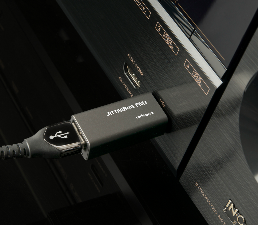 AudioQuest JitterBug FMJ USB 2.0 Data & Power Noise Filter