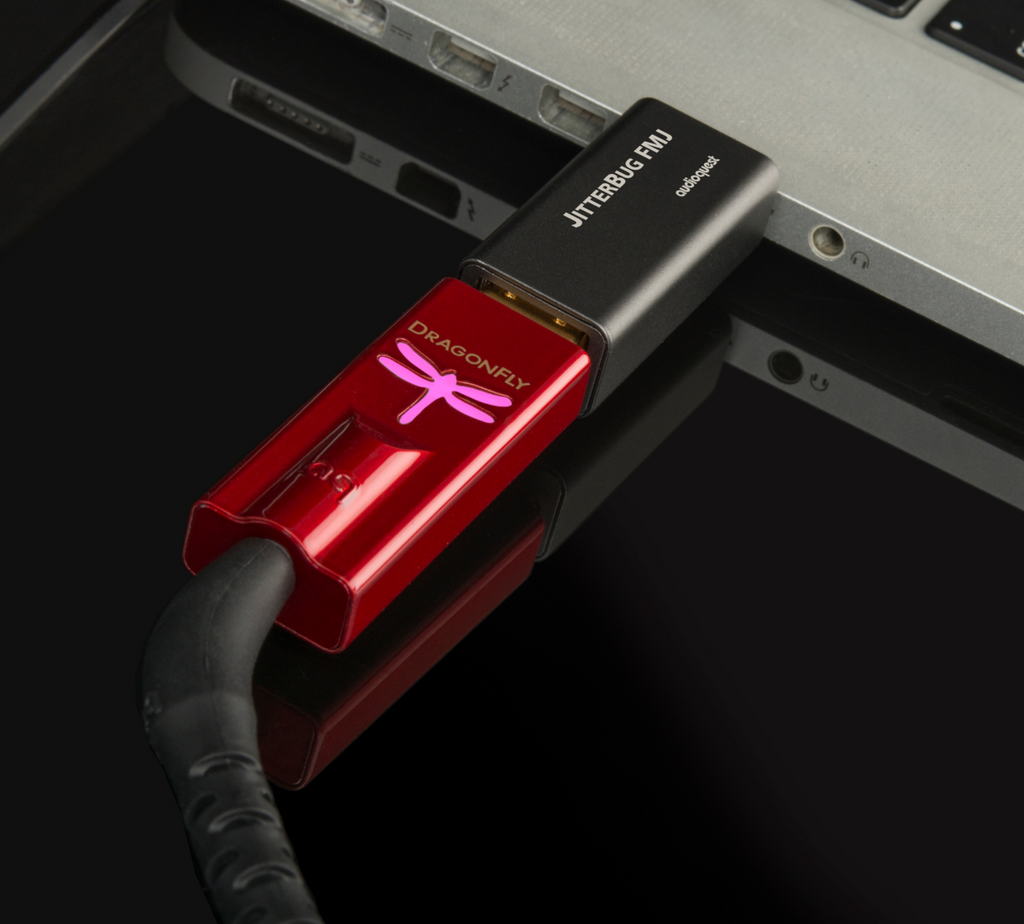 AudioQuest JitterBug FMJ USB 2.0 Data & Power Noise Filter
