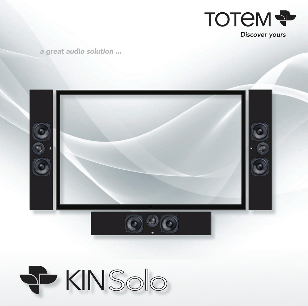 KIN by Totem Solo On-Wall Speaker (Each)
