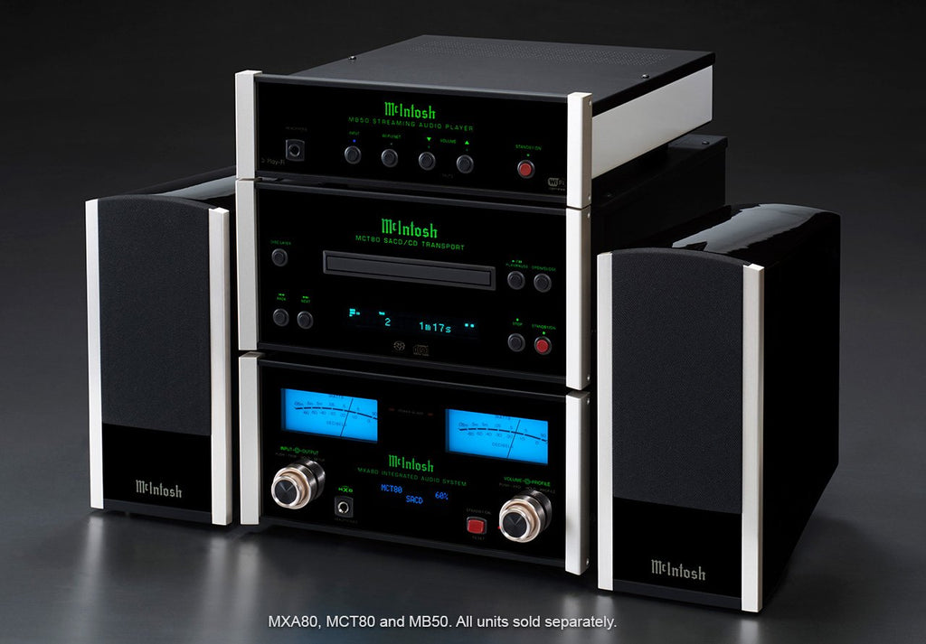McIntosh MXA80 Stereo Receiver and Speakers System | SKY By Gramophone