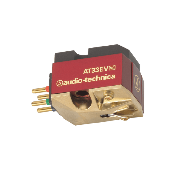 Audio-Technica AT33EV Dual Moving Coil Cartridge (Red)